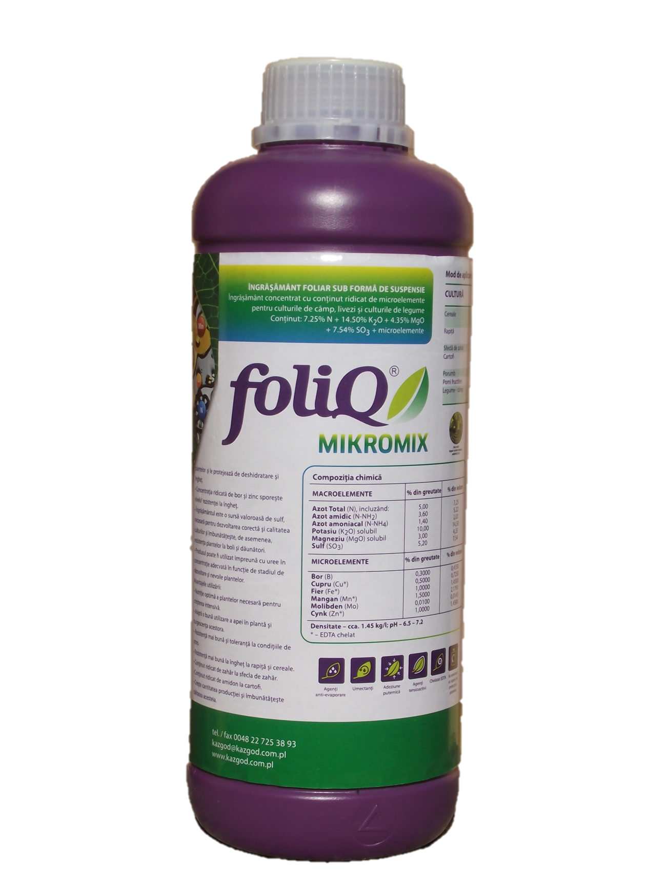 Foliar cu Microelemente MikroMix - Pepiniera Moara